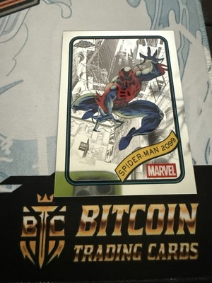 2025 Topps Chrome Marvel SPIDER-MAN 2099 #112 Base Chrome spider man | eBay