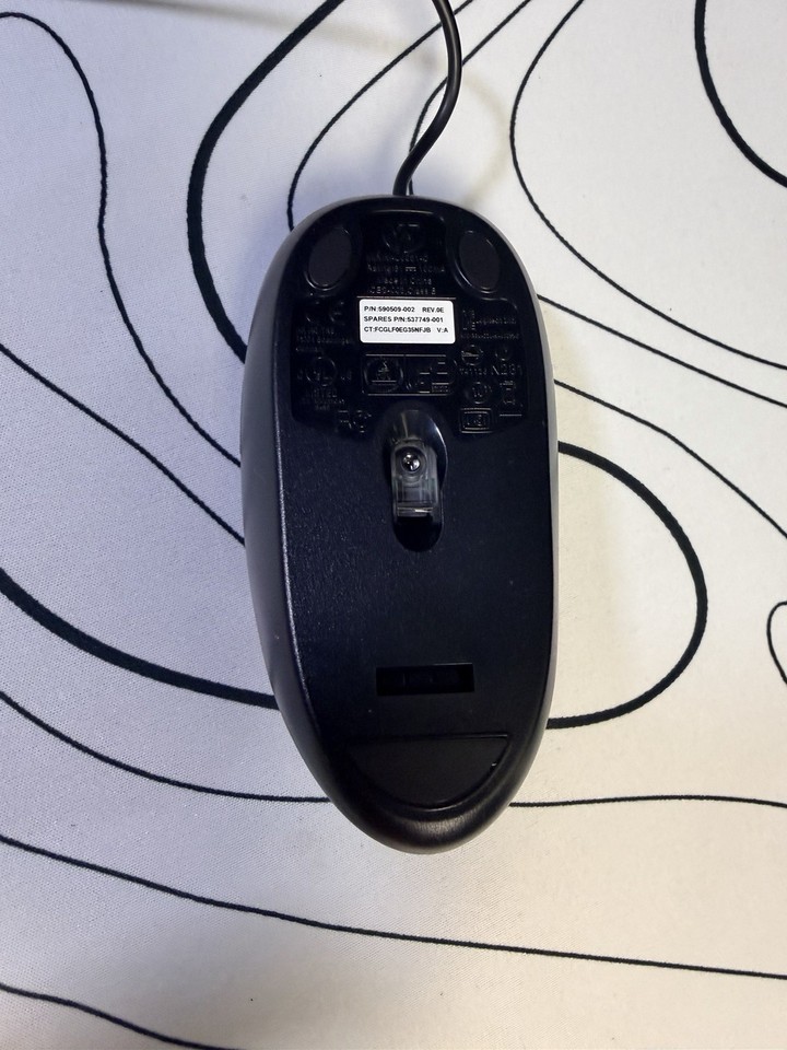 HP 590509-002 Wired Optical Mouse | eBay