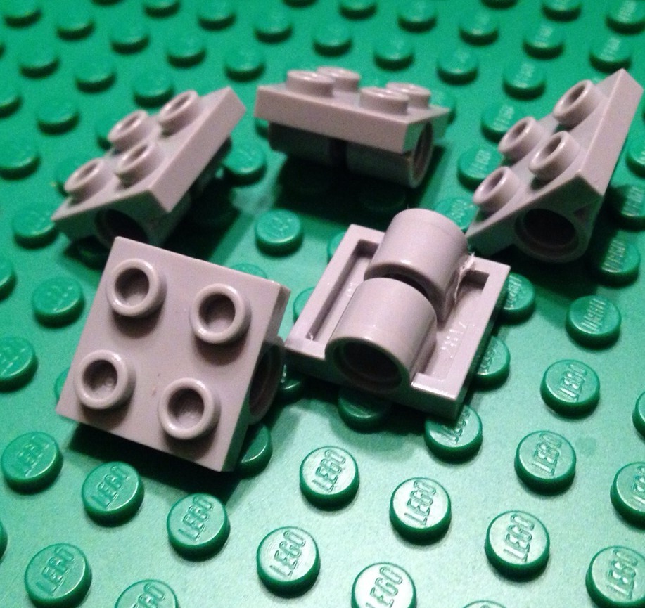 NEW / LEGO / Lot Of 5 Parts / 2x2 Plate With Hole / 4211043 / 3012 ...
