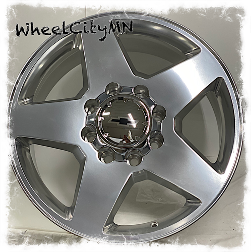 20" polished Chevy Silverado LTZ 2500 3500 OE replica rims fits 2001 ...