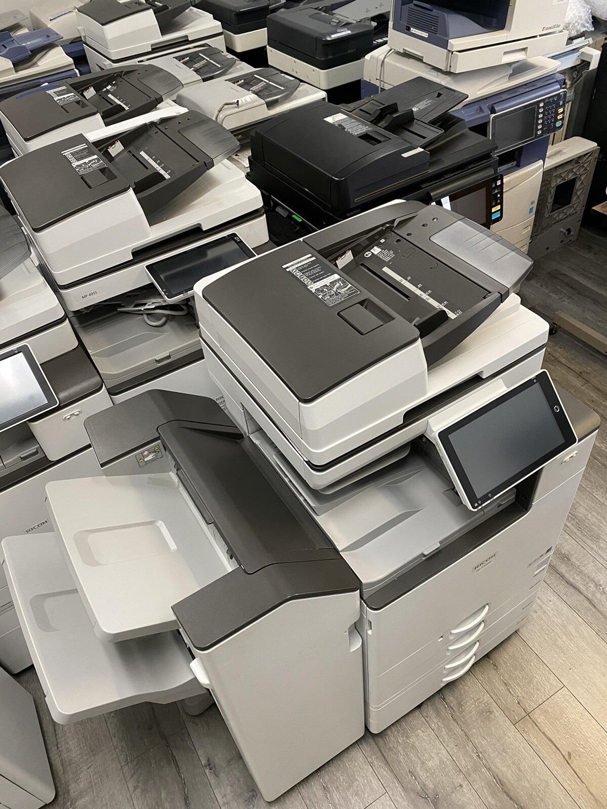 Ricoh IM C3500 (42K Meter Only) Copier Printer Scanner Fax Finisher | eBay