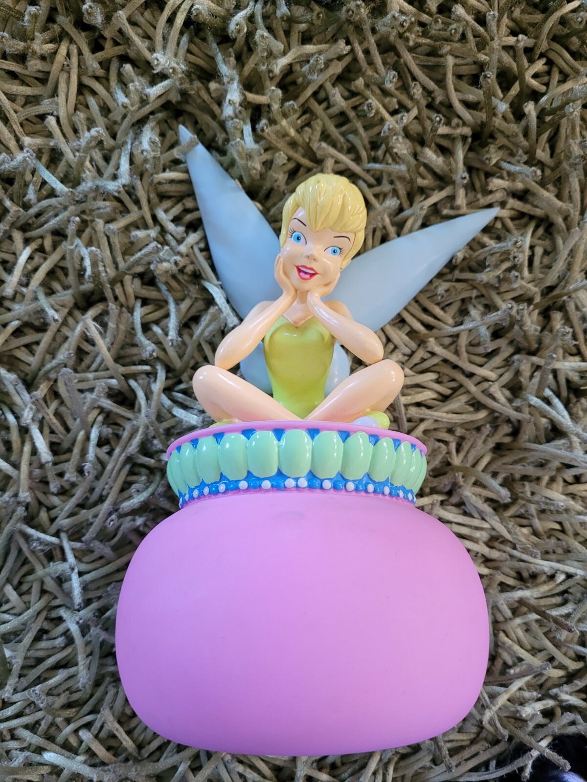 DISNEY by Enesco 9" Hard Plastic| Sitting Tinkerbell Fairy Coin Bank | eBay