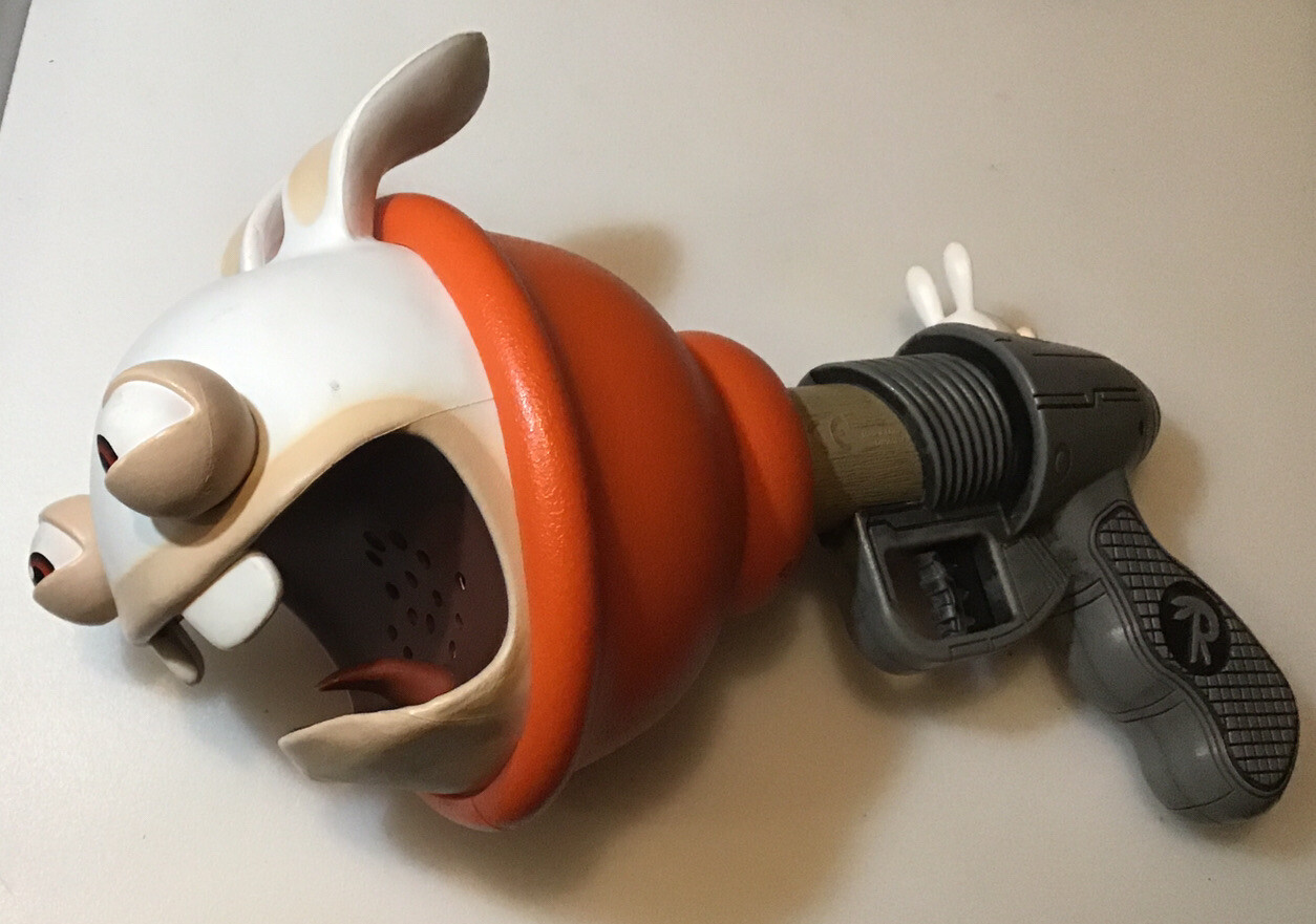 RABBIDS Invasion Plunger Blaster 15-Sound Fart Gun 2014 Nick/Ubisoft | eBay