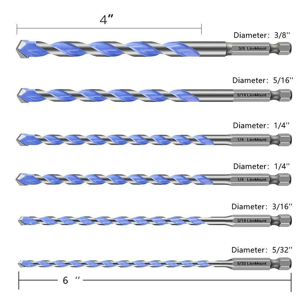Concrete Drill Bit Set