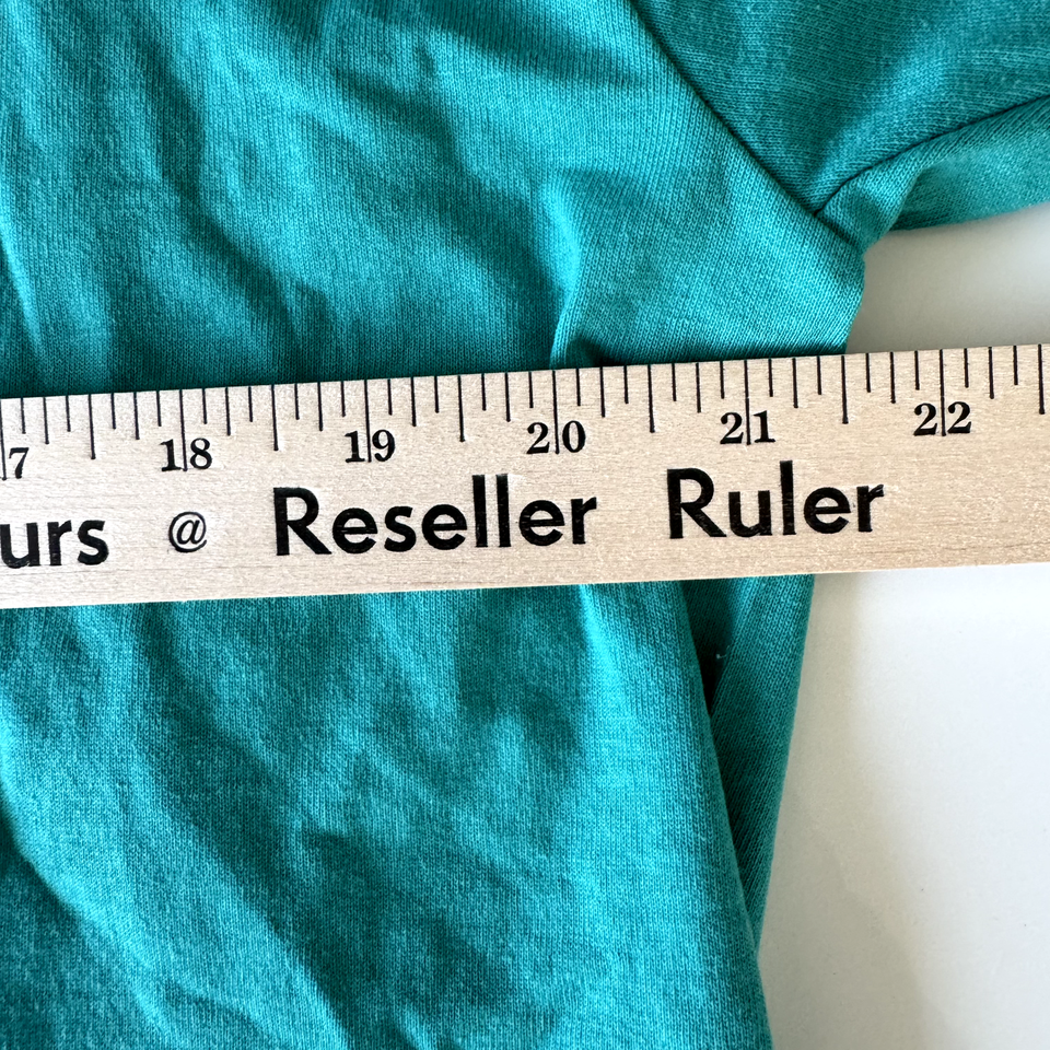 Vintage 90s Screen Stars T-Shirt Mens XL Teal Single Stitch USA Plain ...