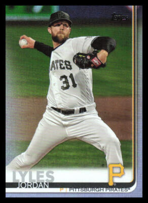 2019 Topps Update Jordan Lyles #US152 Rainbow Foil Pittsburgh Pirates ...