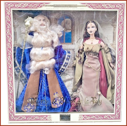 Barbie & Ken as Merlin and Morgan le Fay 1st Magic & Mystery Mattel ...