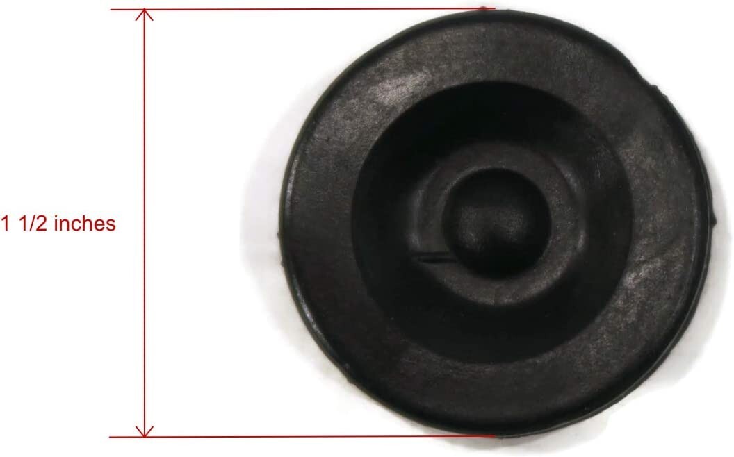 Pack of 4 EZ Lube Rubber Grease Plugs / Hub Dust Caps for Models 85-1-4 ...