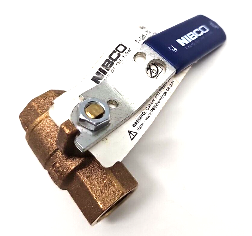 NIBCO T-585-70 1/2 Threaded Bronze Ball Valve NL95006 | eBay
