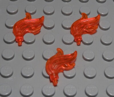 Lego Feuer Flamme Transparent Hellrot 3 Stück | eBay.de