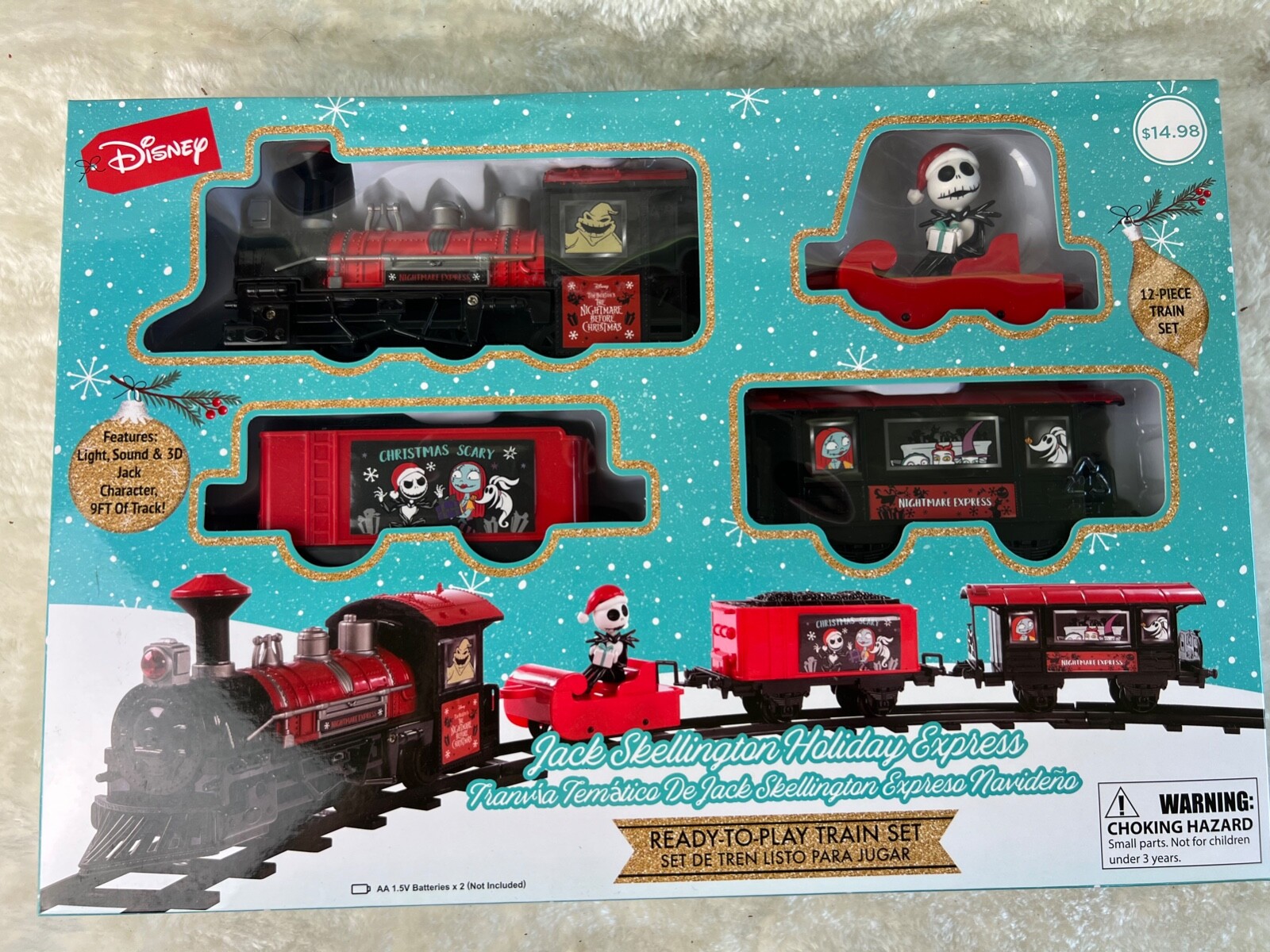 New Disney Nightmare Before Christmas Jack Skellington Holiday Express ...