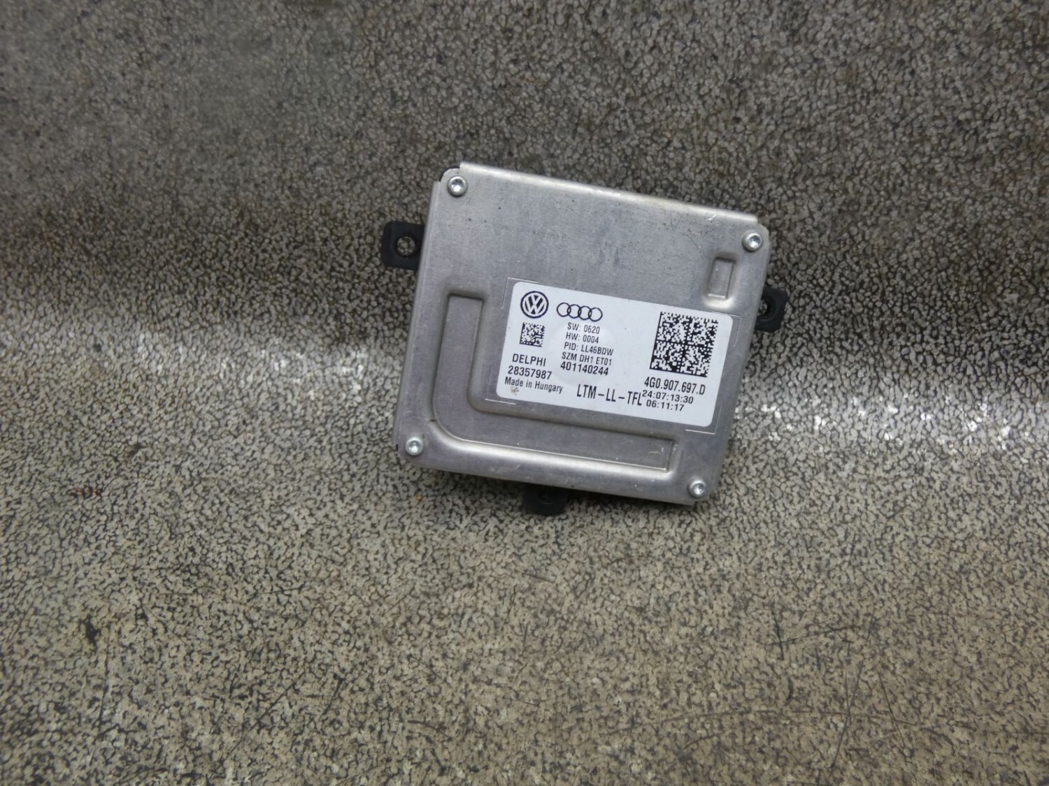 Steuergerät Tagfahrlicht 4G0907697D LTM 90Tkm Audi A6 C7 4G 3.0 TDI 13. ...