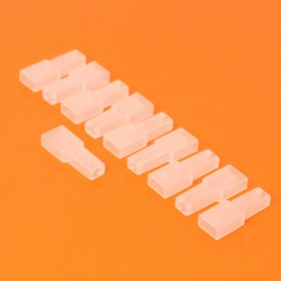 Quality Clear 6.3mm PVC Female Connector Covers Insulator 6.35mm Spade ...