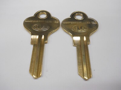Ilco 1073L Key Blank Fits Fraim lock Lot of 2 | eBay