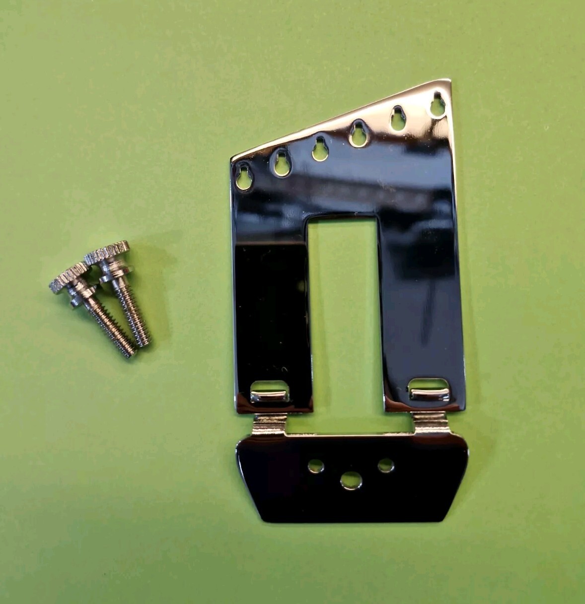 6-string trapeze tailpiece and bracket to replace Rickenbacker R + 2 ...