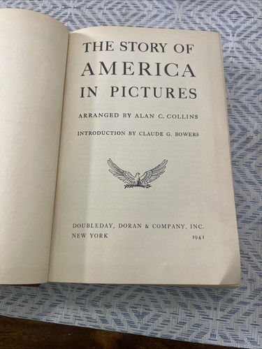 The Story of America in Pictures by Alan Collins, 1941 | eBay