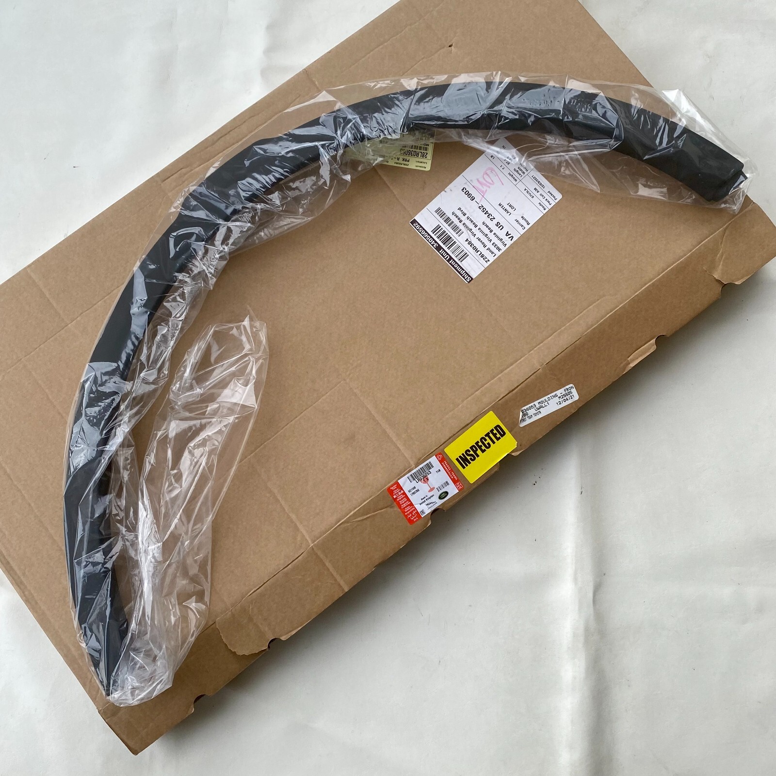 Land Rover WHEELARCH Front Moulding Range Rover Evoque LH OEM LR036053 ...