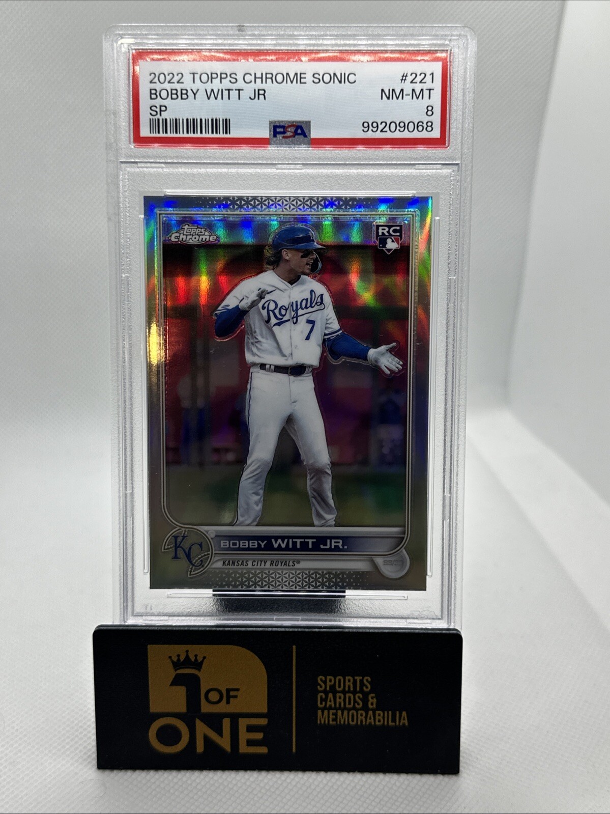 2022 Topps Chrome Sonic SP - PSA 8 - Bobby Witt Jr. - Royals | eBay