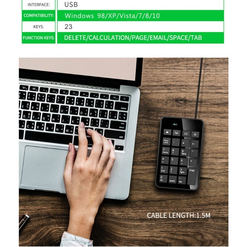 Numpad USB Number Keyboard for Laptop Number Pad Keypad | eBay Australia