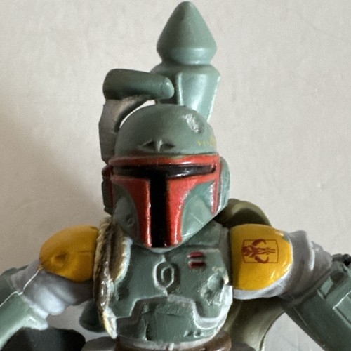 Star Wars Galactic Heroes 2004 Action Figure BOBA FETT Mandalorian ...