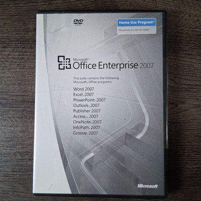 Microsoft Office Enterprise 2007 Home Use With Product Key - Fast Ship ...