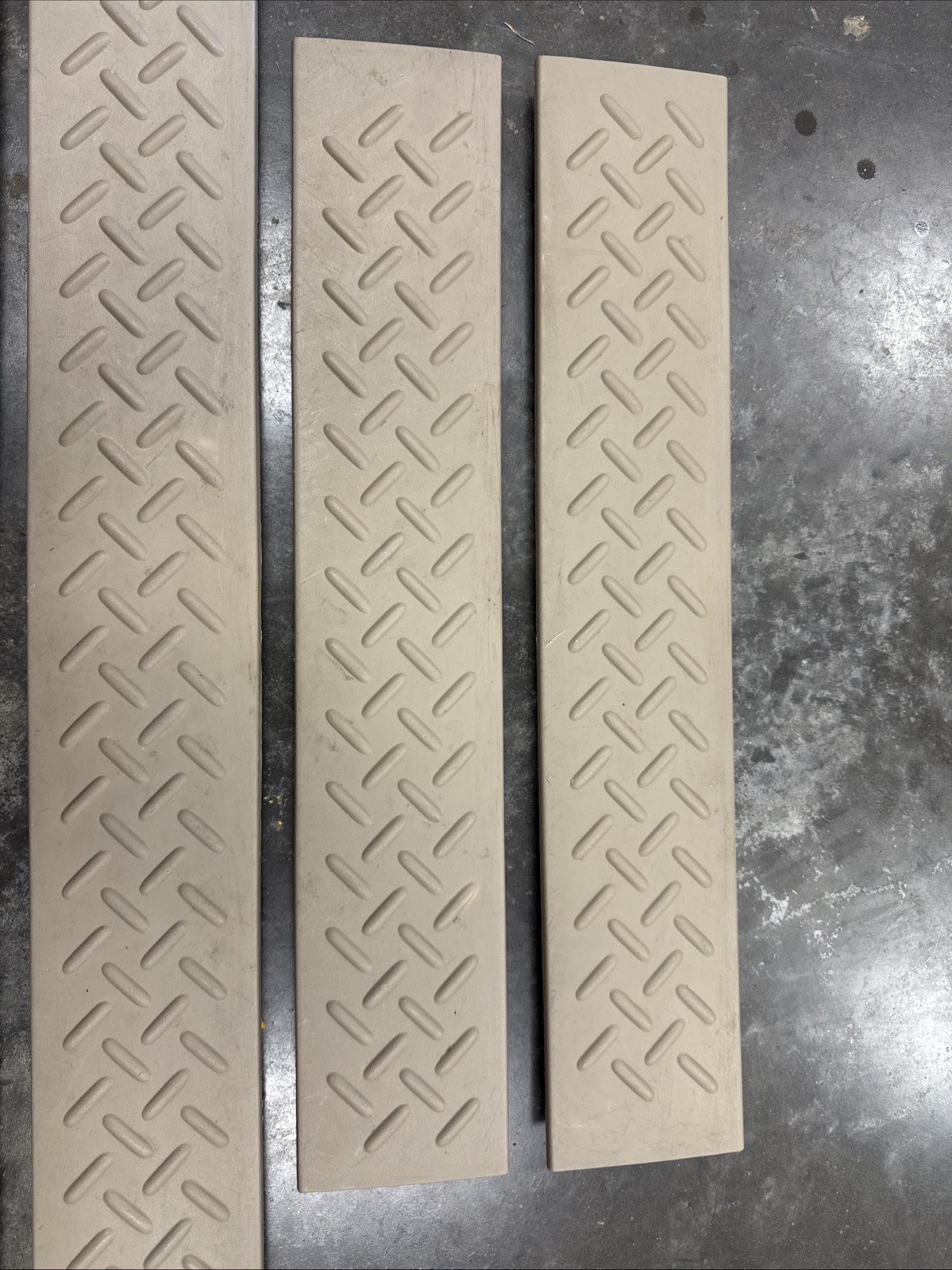 2004-2008 Ford F150 4 Door Sill Scuff Plate Set Trim Beige Tan OEM | eBay