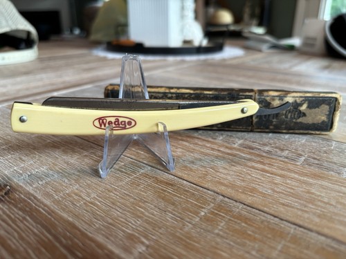 Vintage GENCO Co. Brand Bradford PA. Straight Edge Razor W/ Box U.S.A ...