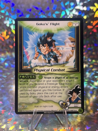 Preview #1 Goku's Flight - Dragonball Z DBZ CCG Kid Buu Saga Limited ...