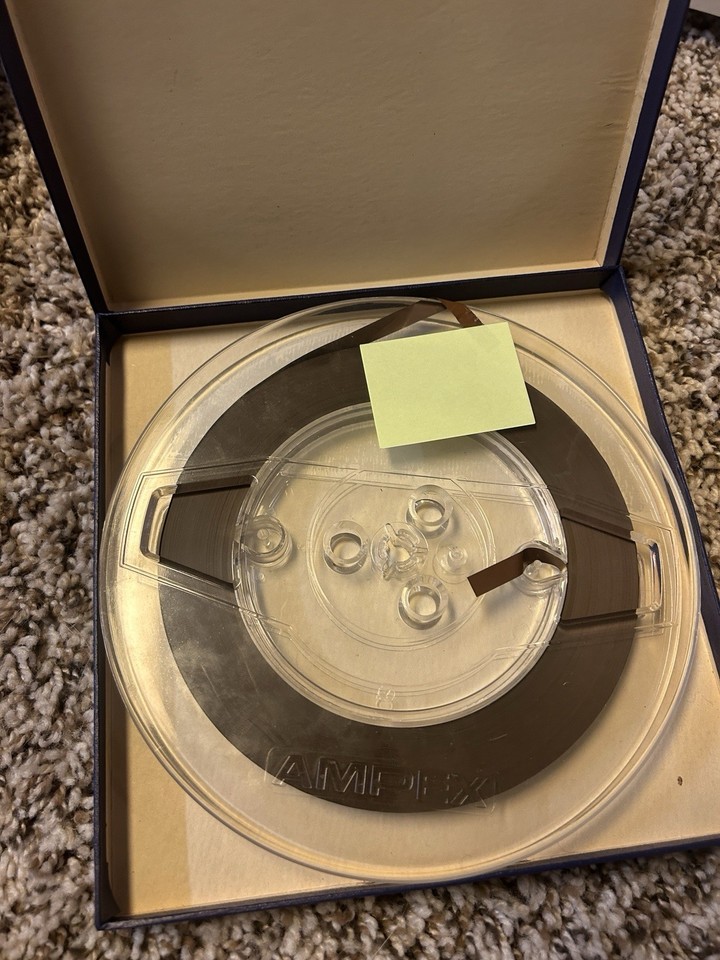 The Beatles “Volume One” Apple Records Reel-to-Reel L-101 Ampex 7½ IPS ...