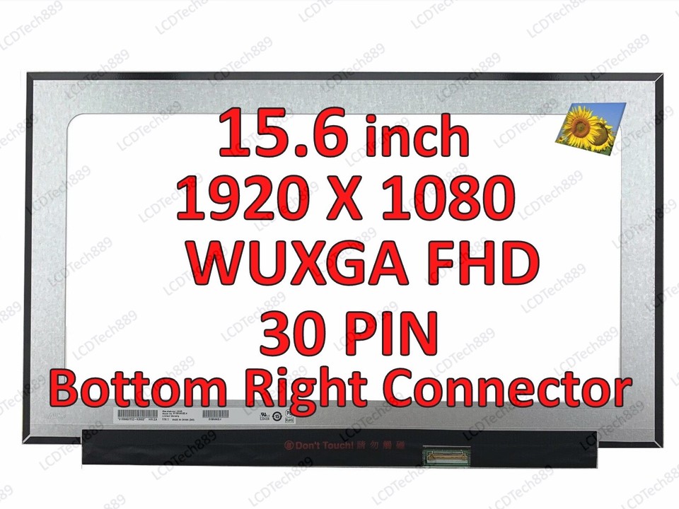 New Laptop Panel Dell 7560 7570 Vostro 5581 NV156FHM-N3D N39X1 0N39X1 ...