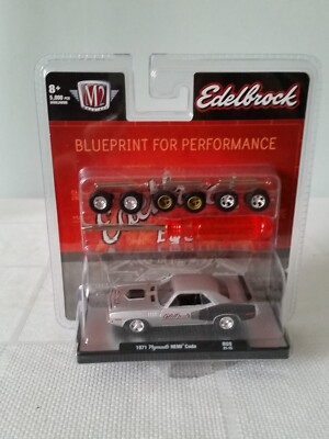 M2 Machines Edelbrock 1971 Plymouth Hemi Cuda R08 | eBay