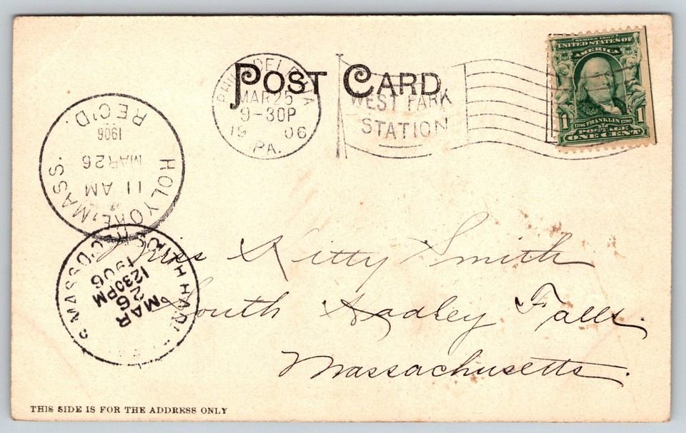 Postcard The Betsy Ross House First American Flag Philadelphia ...