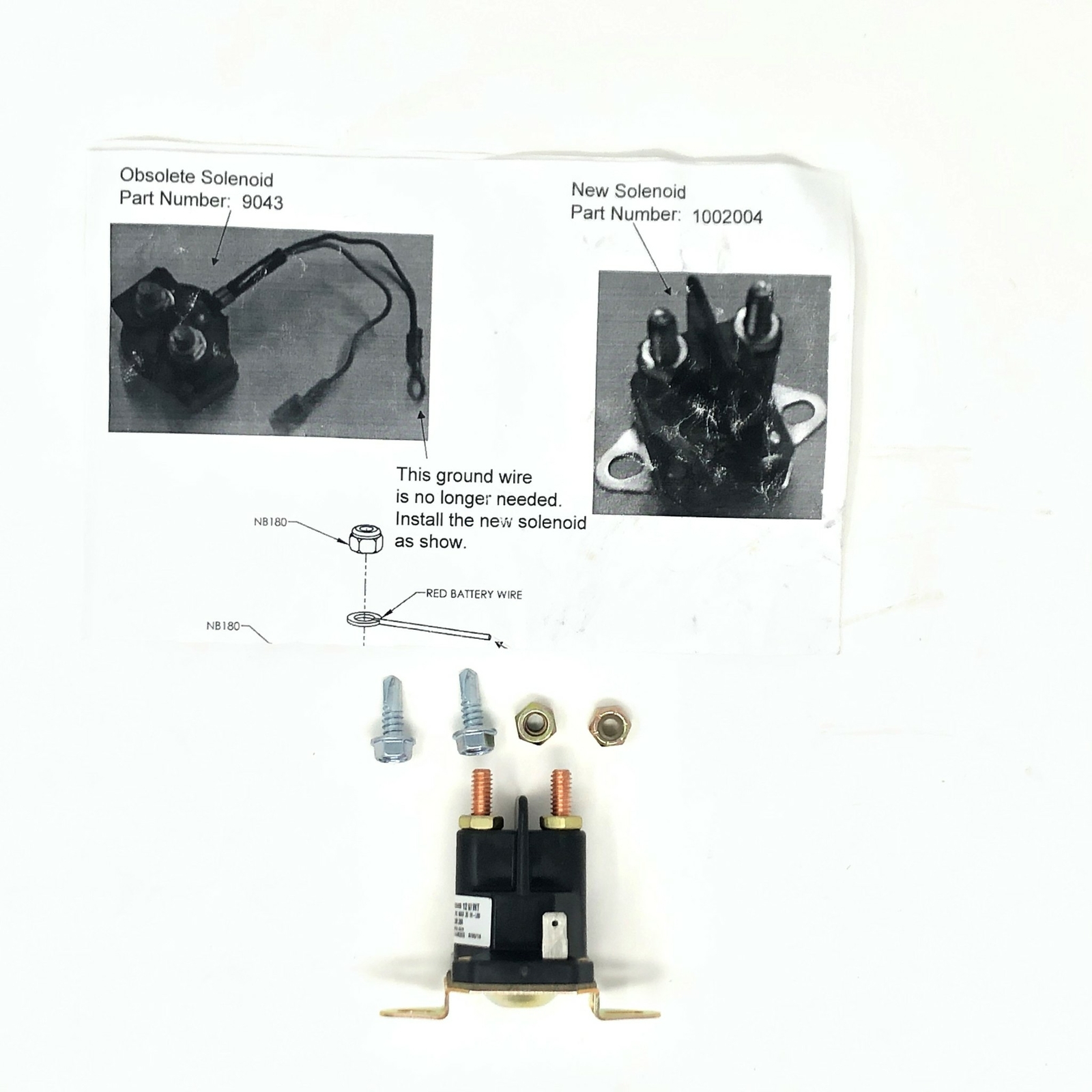 NEW GENUINE OEM SWISHER PART # 16915 SOLENOID REPLACEMENT KIT | eBay