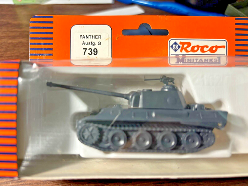 Roco Minitanks 739 German Panther tank LIMA35 1/87 40131000050| eBay