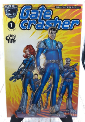 GATECRASHER RING OF FIRE #1 Black Bull Entertainment 2000 AMANDA CONNER ...