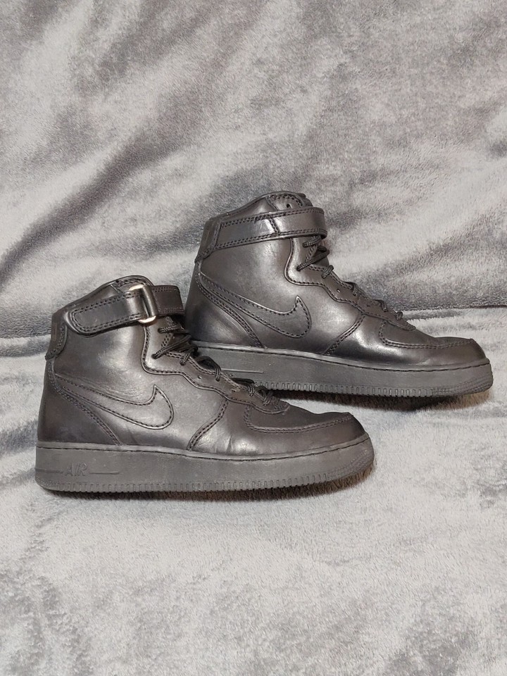 NIKE AIR FORCE 1 HIGH SWAT S.W.A.T. BLACK STEEL TOE SECURITY SZ 9.5 ...