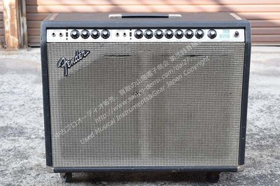 FENDER TWIN REVERB 1973 Guitar Amplifier 100W With Master Volume Black ...