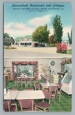 Shenandoah Restaurant—US Route 11 Roadside Diner TROUTVILLE Virginia ...