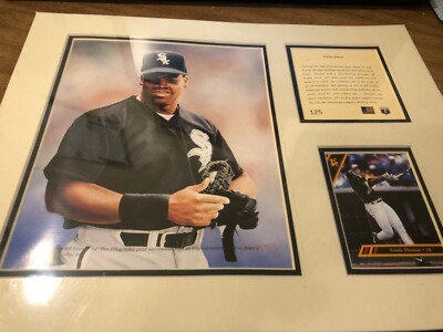 Vintage Kelly Russel Studios Frank Thomas #125 White Sox Lithograph ...