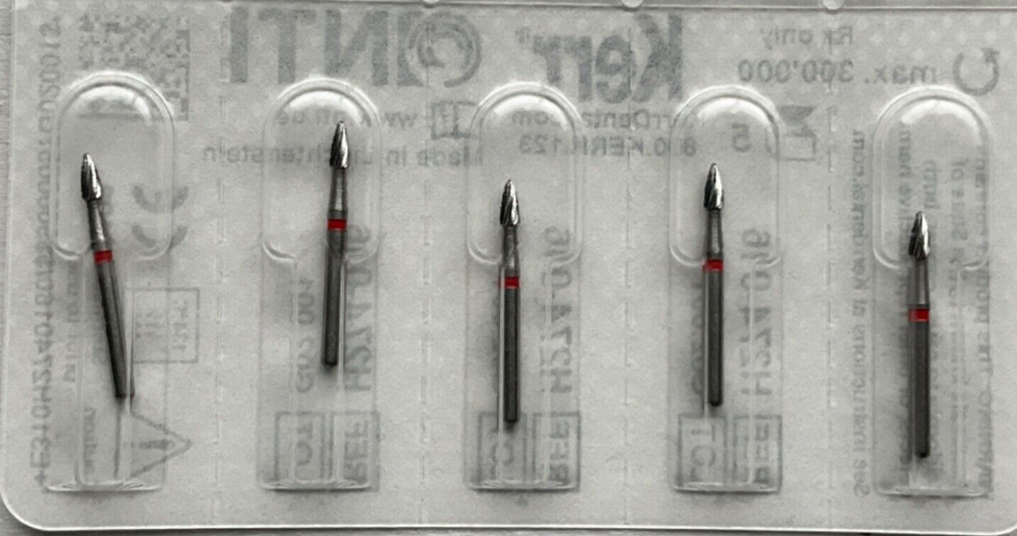 Kerr NTI Dental Trimming & Finishing Carbide Burs 5/PK H274-016 FG for ...