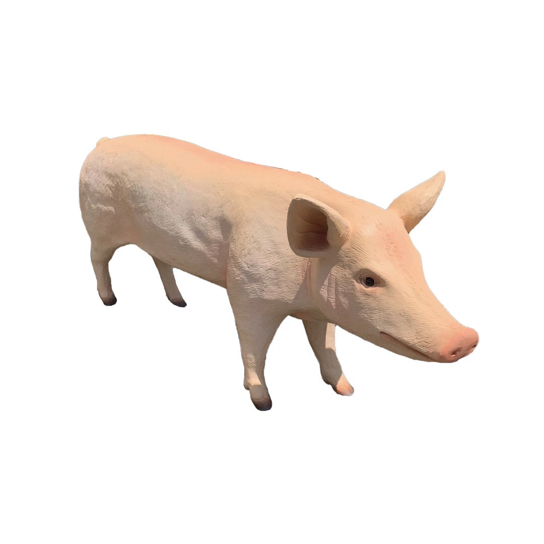 Life Size Pig Statue