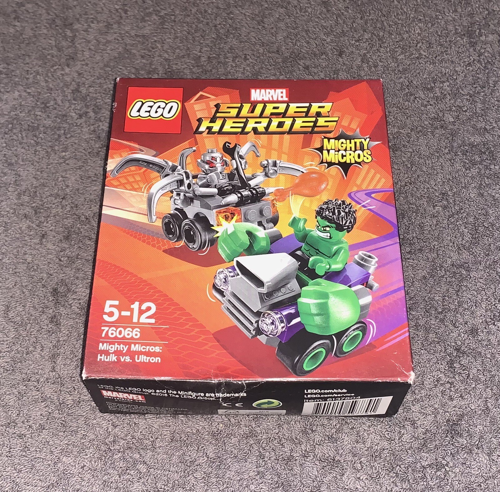 LEGO Marvel Super Heroes: Mighty Micros: Hulk vs. Ultron (76066) online ...