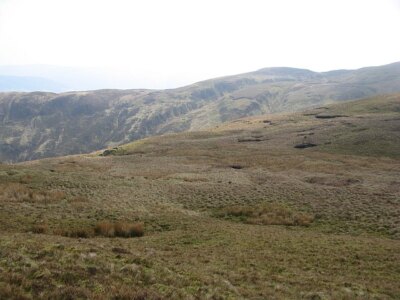 Photo 6x4 Deep bogs, Beinn Bhreac Colintraive A boggy col with the ...