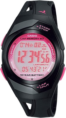 Casio Watch Fiz Lap Memory 60 STR300J1BJF Black New from Japan by FedEx ...