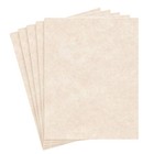 8.5 x 11" Natural Cream Parchment Paper - 24lb Bond/60lb Text - 50 ...