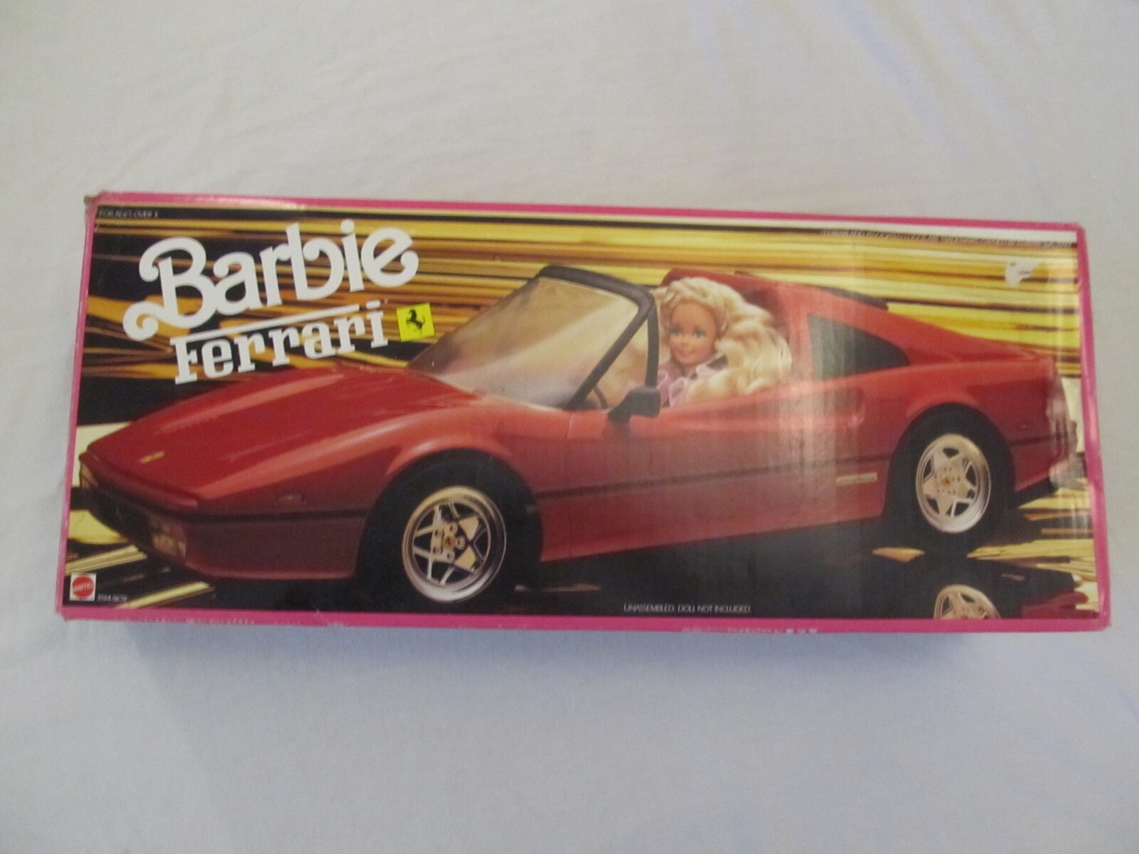 Vintage 1986 1987 Barbie Red Ferrari Convertible by Mattel #3136 Box | eBay