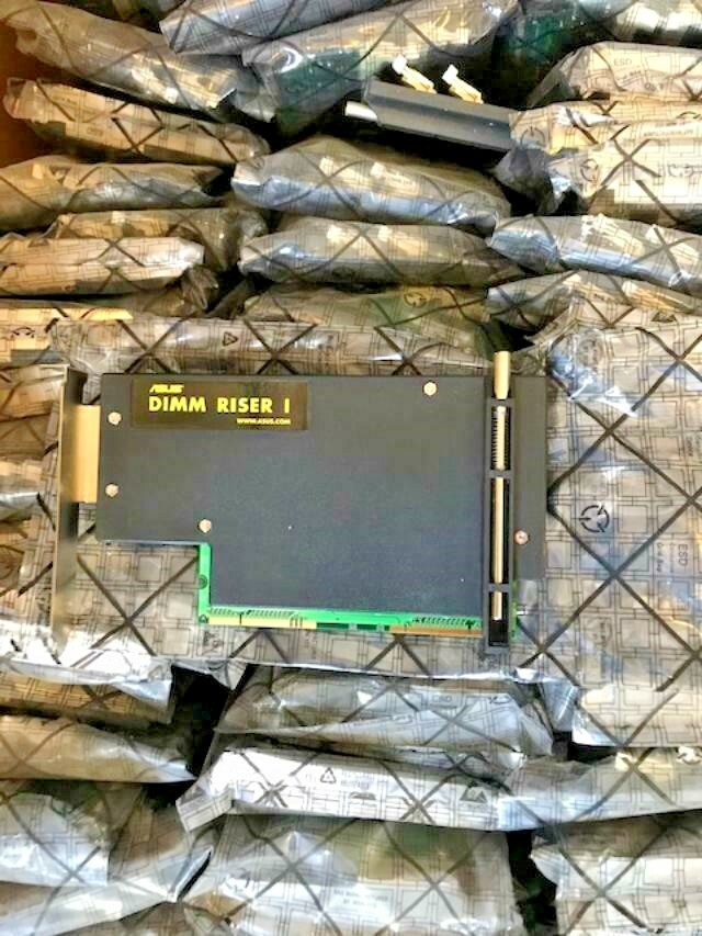 ASUS DIMM RISER I RIMM TO DIMM ADAPTER CARD FOR ASUS P3C MOTHERBOARDS ...