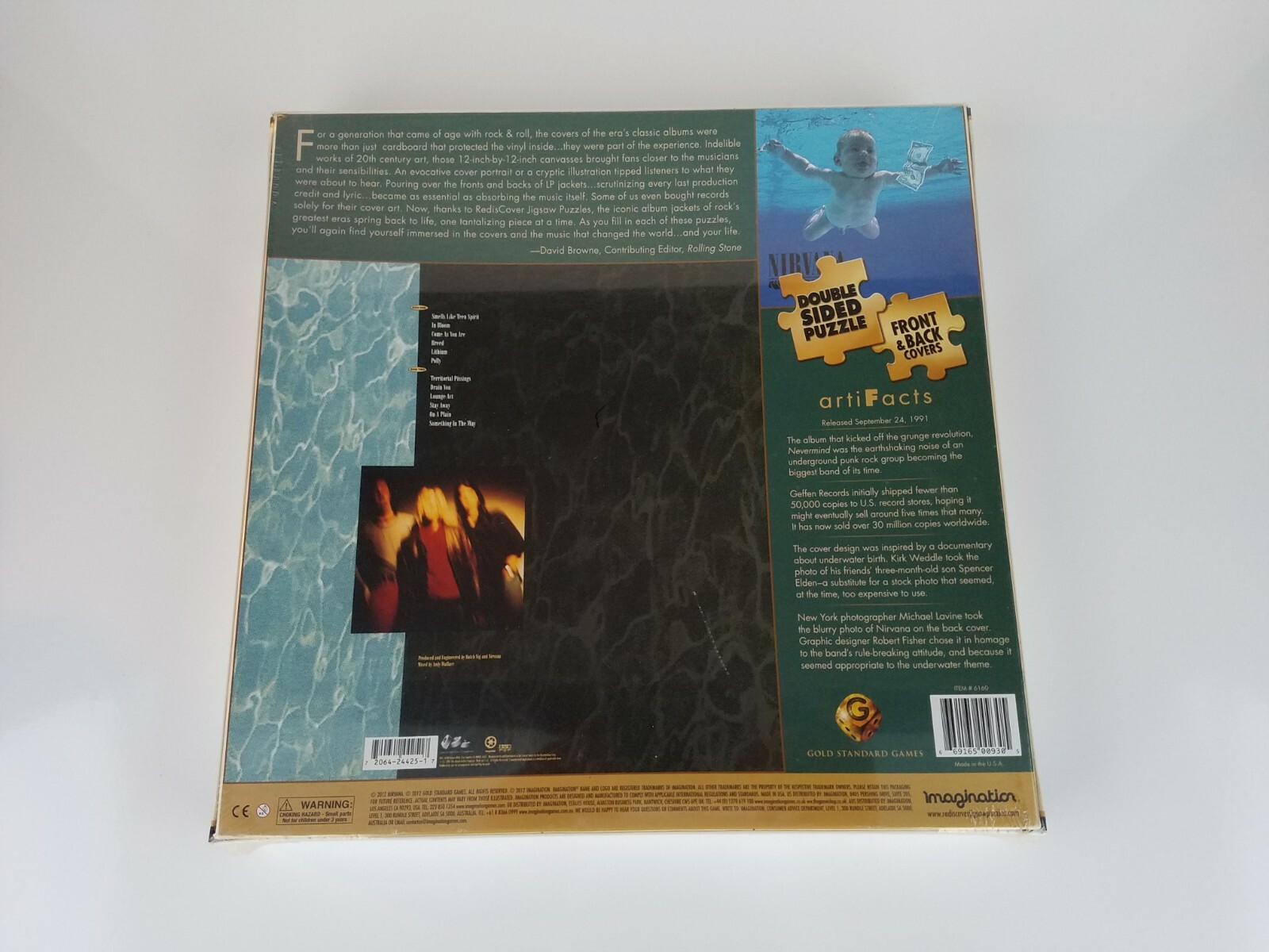 Nevermind Back Cover