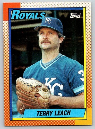 1990 Topps Terry Leach Kansas City Royals #508 | eBay