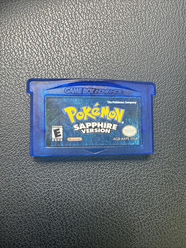 Pokemon: Sapphire GBA (Game Boy Advance, 2003) Authentic 45496732547| eBay